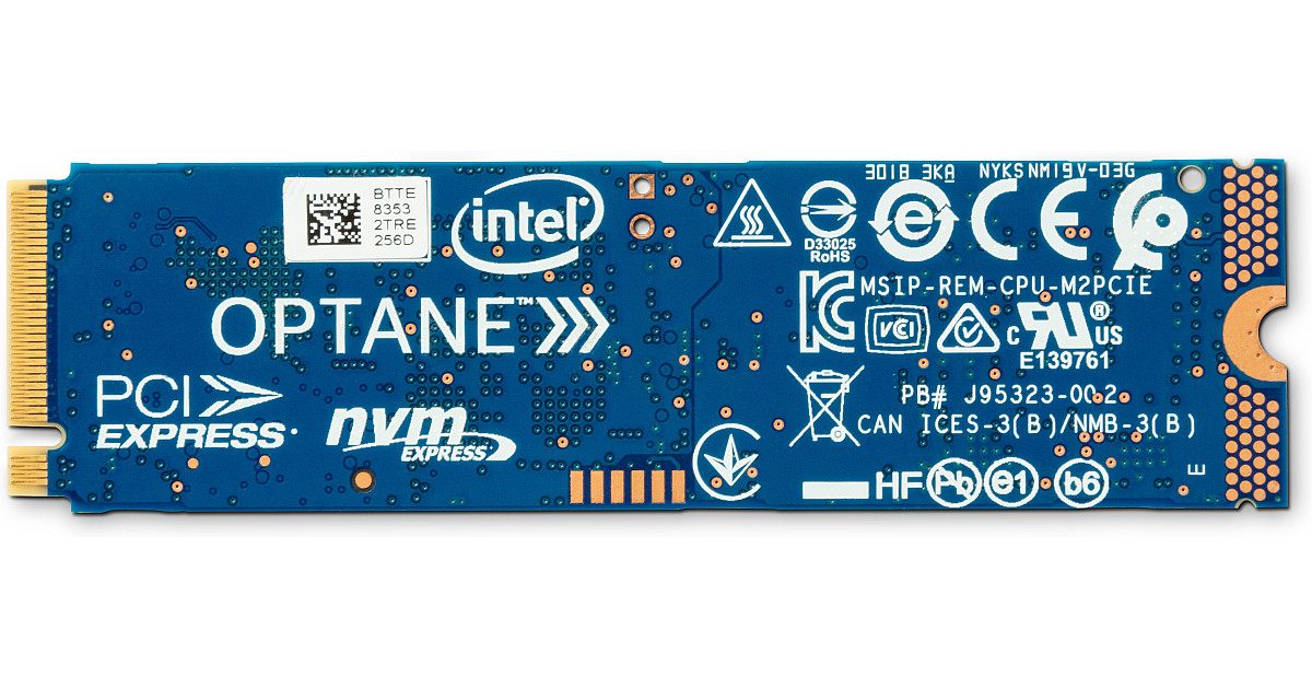 HP 512GB Intel Optane Memory H10 with SSD